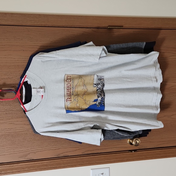 Fruit of the Loom | Shirts | Fruit Of The Loom Vintage Mission Ks Trailhead City Tee Size Mens ...